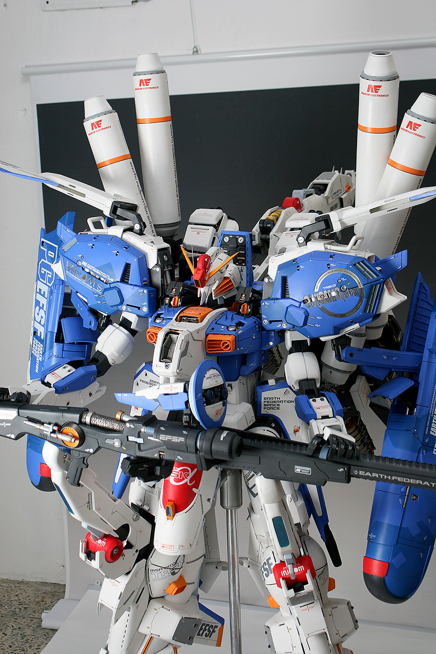 GUNDAM GUY: G-System 1/35 Scale Ex-S Gundam - Painted Build