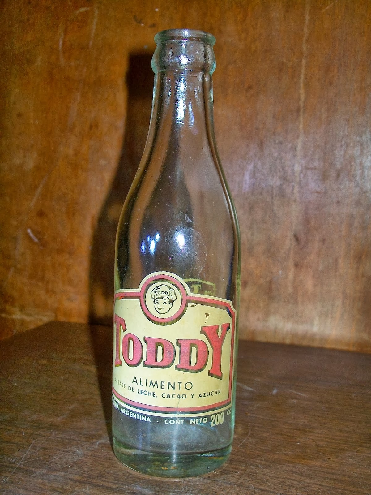 EL COLECCIONISTA IMPLACABLE: ANTIGUA BOTELLA DE TODDY ¡UNICA!