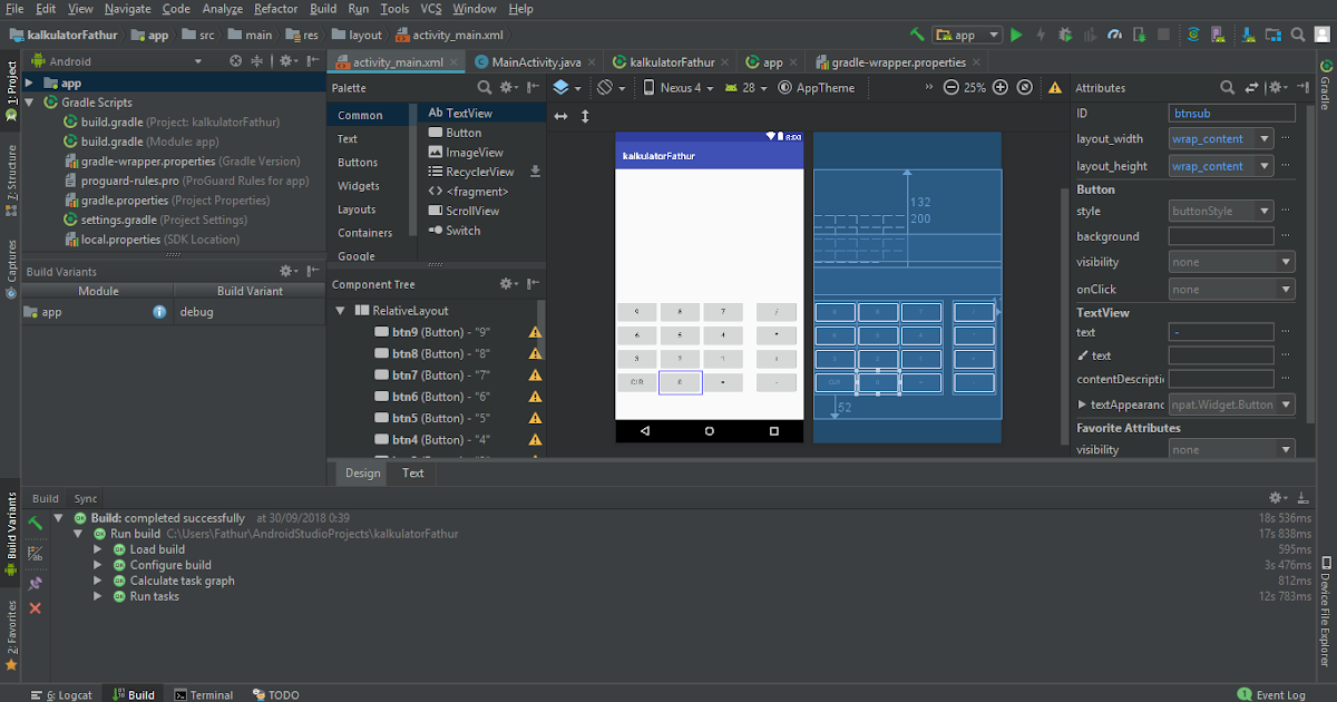 CARA MEMBUAT KALKULATOR SEDERHANA DENGAN ANDROID STUDIO