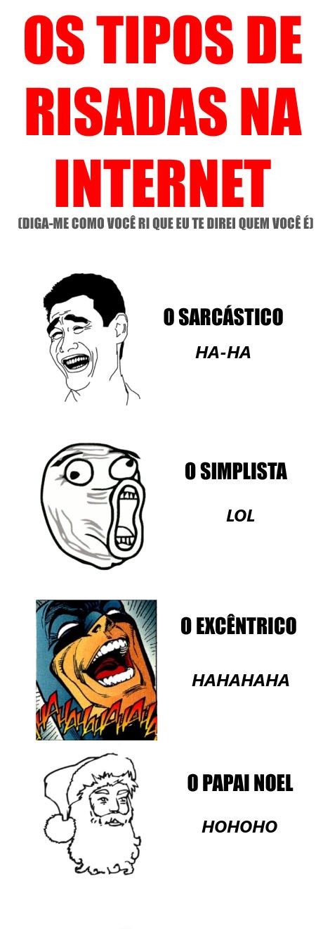 MAO DE VACA: Tipos de risadas