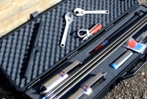 การเจาะดินด้วยหัวขุดอุปกรณ์เสริมแบบมือหมุน Basic Soil Sampling Kit | Machine Tool Concept.