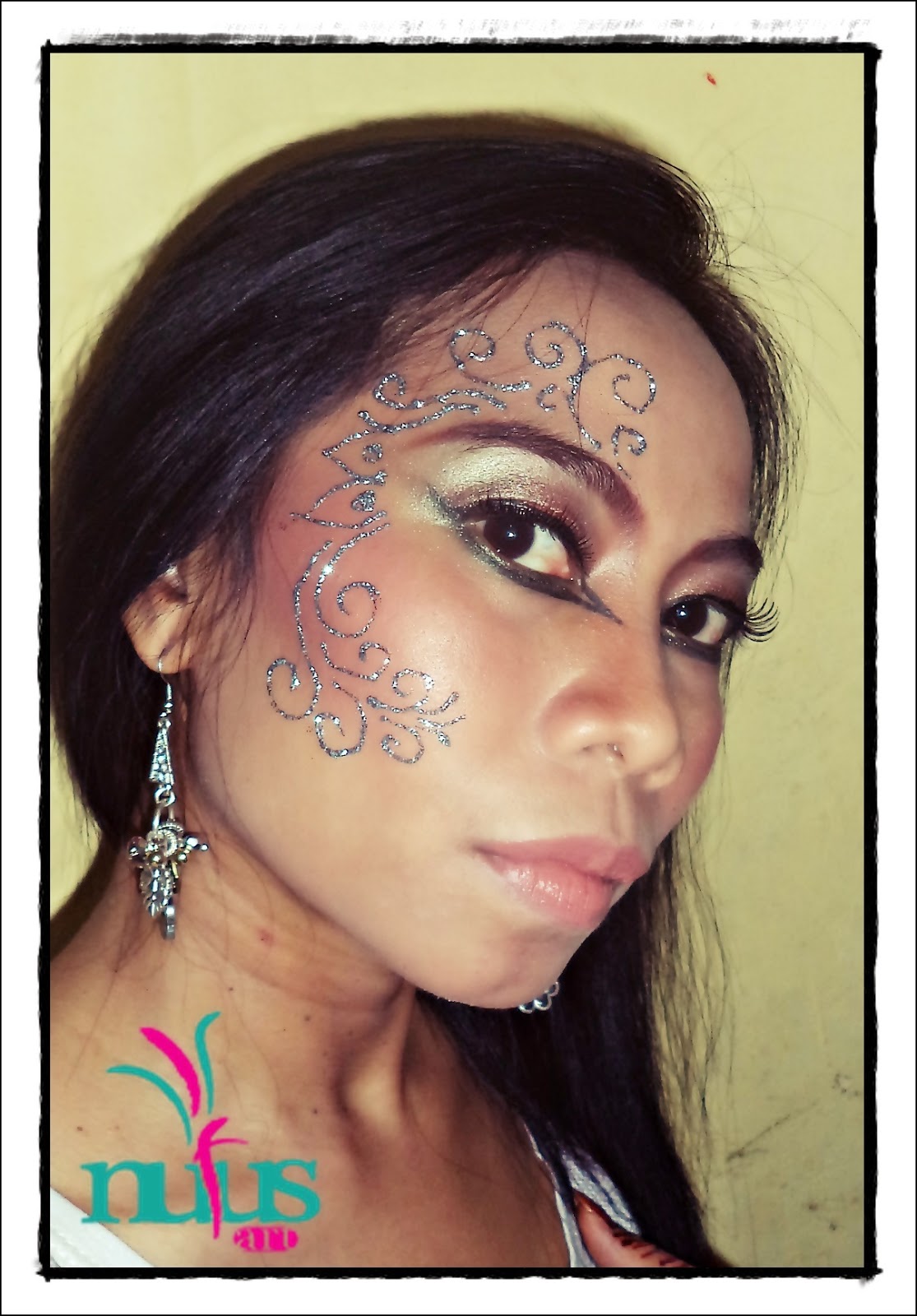 Make up Fantasi Simple untuk Acara Perayaan. ~ Nufus Art:Face Painting ...