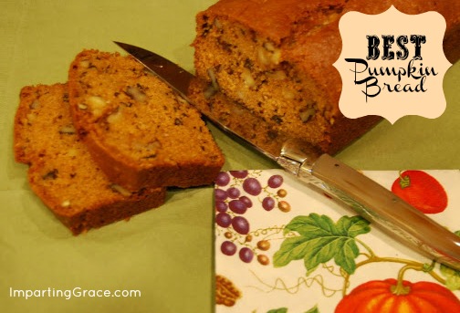 Imparting Grace: Favorite baked goods for Fall