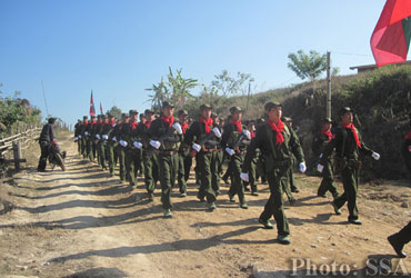 Burmese government troops scouring Shan State for SSA-N guerrillas ...