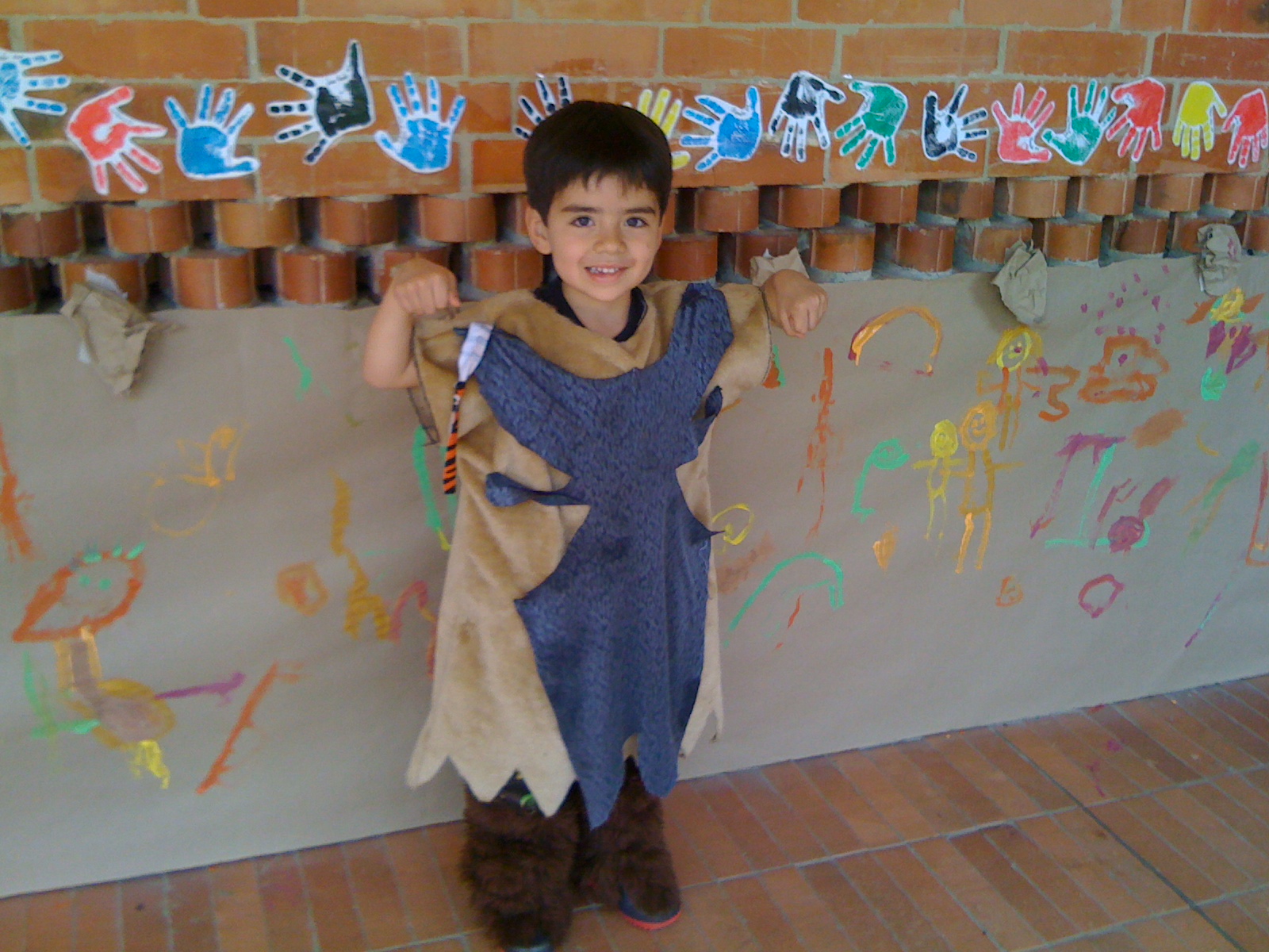 Pre-Kinder Project: What If we became cavemen!?