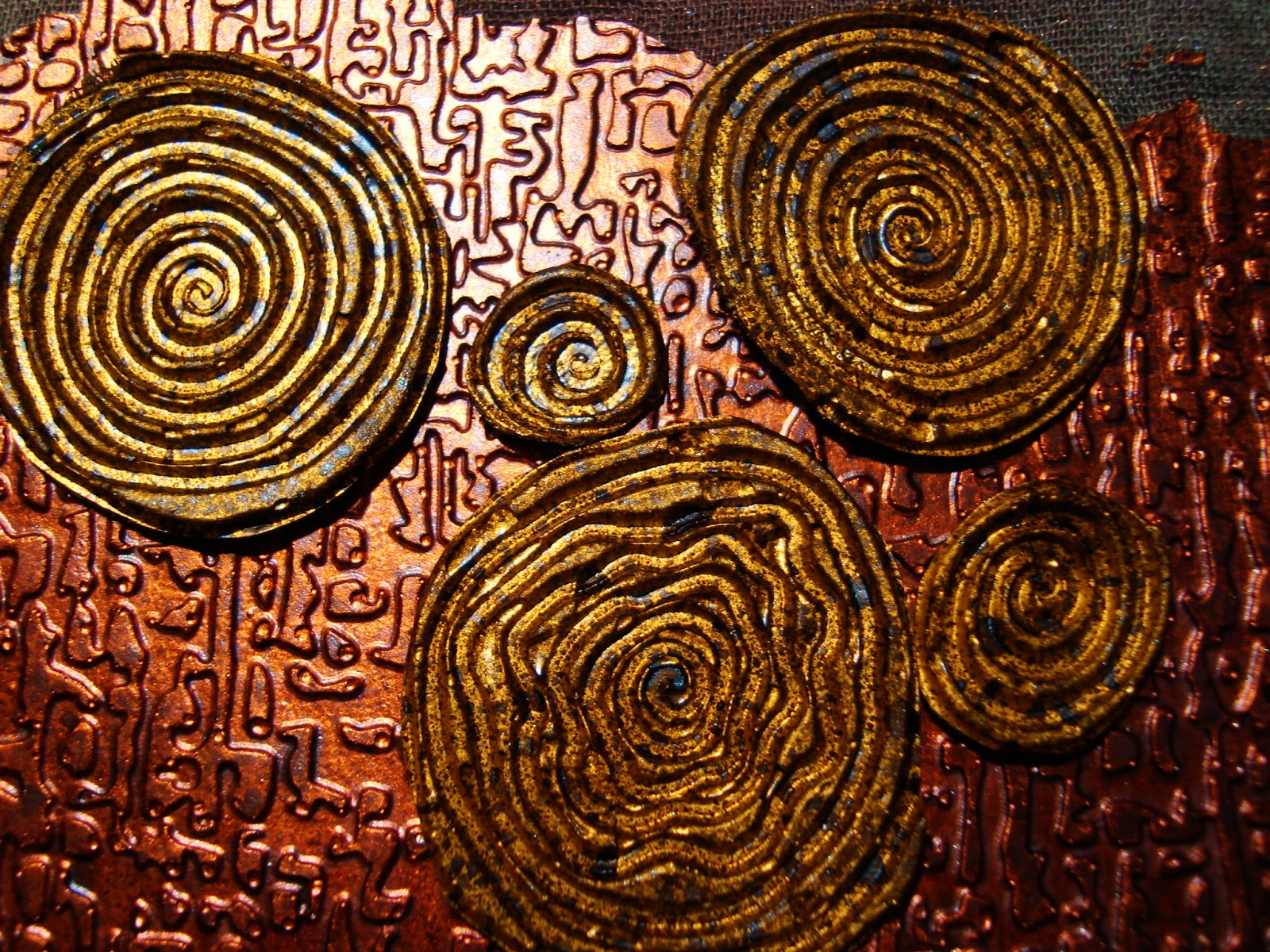 Textile Butterfly: South Sea Journey with "Soft Form Relief Paste"