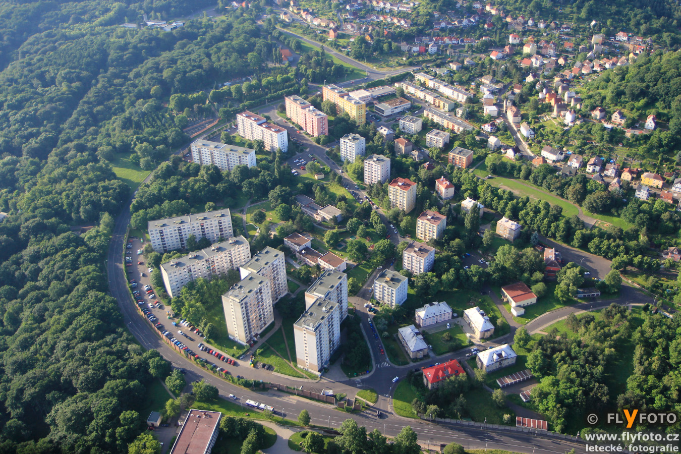 FLyFOTO letecká fotografie a video: Ústí nad Labem