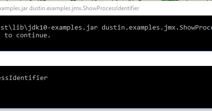 Inspired by Actual Events: JDK 10: Accessing Java Application's Process ID from Java