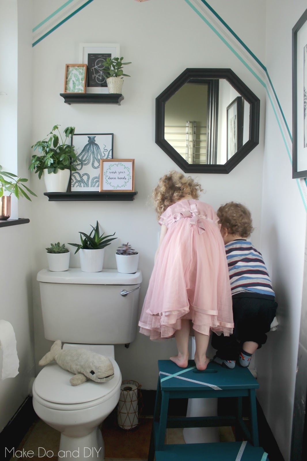 new year, new loo. ~ Make Do and DIY