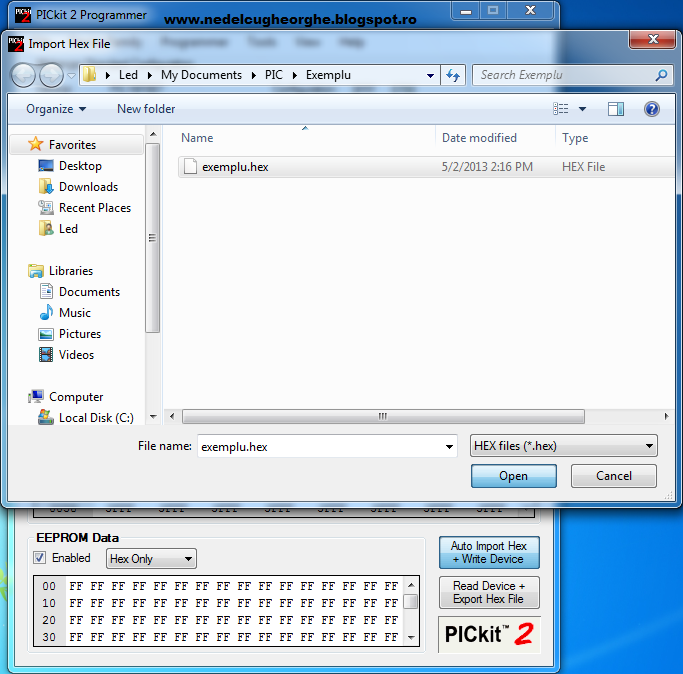 Cum programam un microcontroler PIC ~ Nedelcu Gheorghe