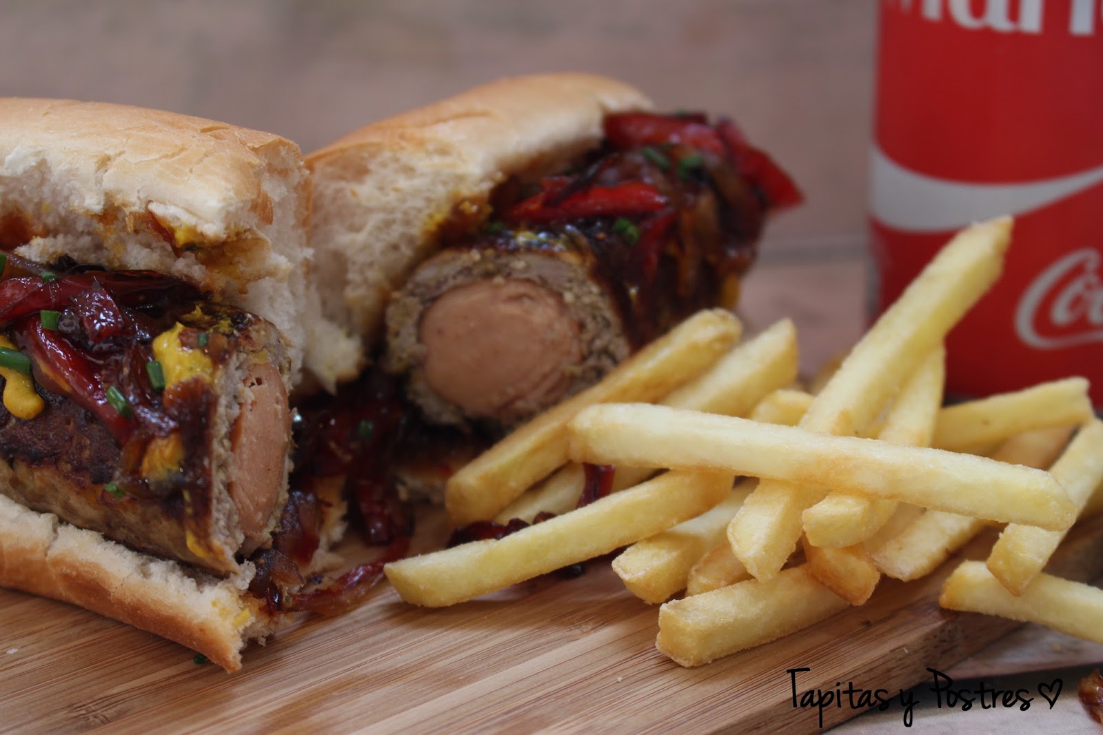Tapitas y Postres: Burger-Dog