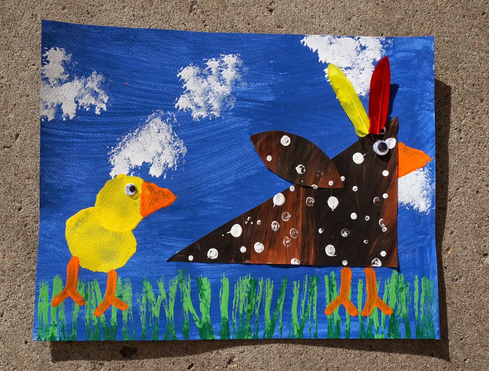 that artist woman: Spring Chickens