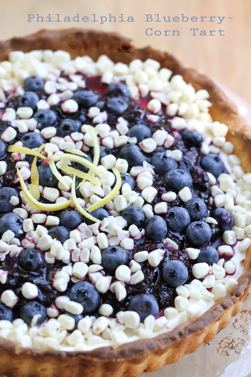 Philadelphia Blueberry-Corn Tart - Ever Open Sauce