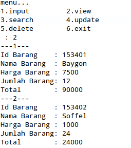 Modul Java Abstract Class dan Interface : Program Penjualan Swalayan - Mikamerah Blog