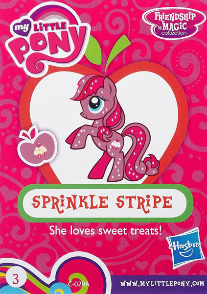 MLP Sprinkle Stripe Blind Bag Cards | MLP Merch