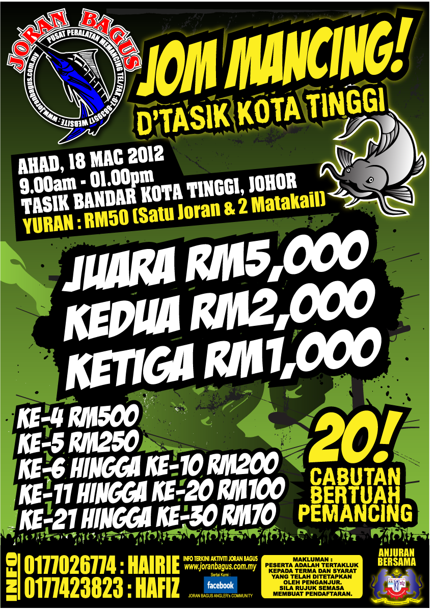 DAYANA GRAPHIC: SAMPLE POSTER PERTANDINGAN MEMANCING