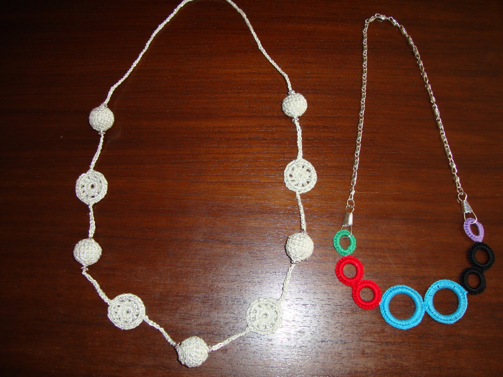 CREACIONES BATIBURRILLO: COLLARES CROCHET