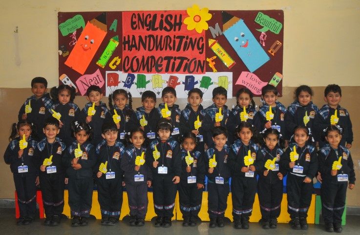 English Handwriting Competition: