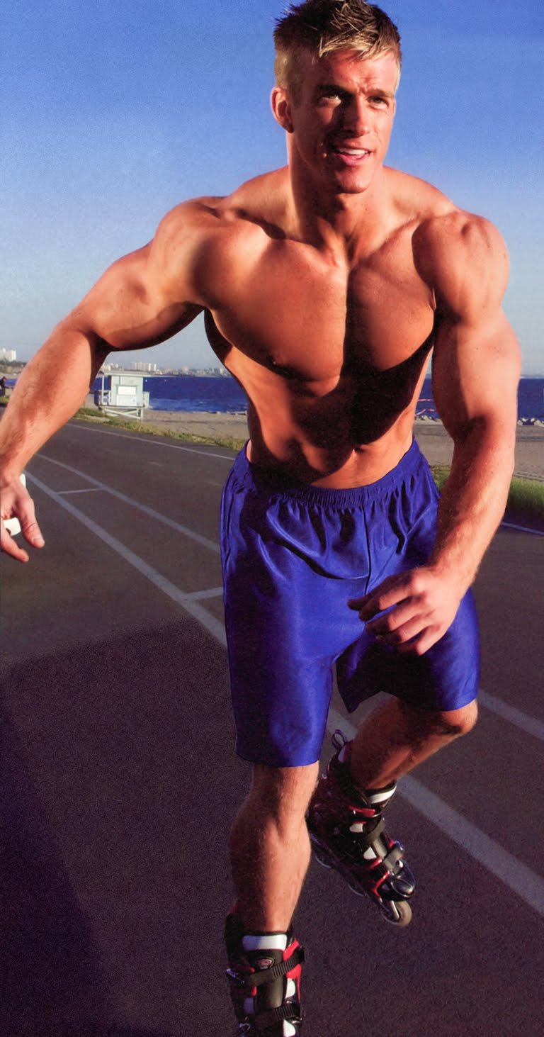 the beauty of male muscle: James