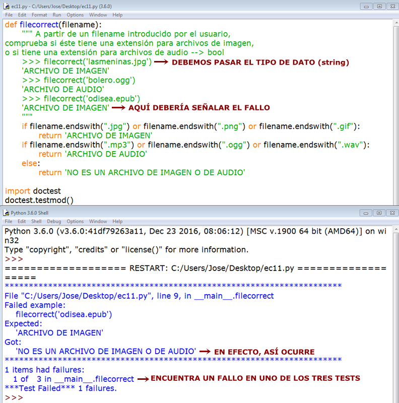 APRENDER A PROGRAMAR CON PYTHON: DOCSTRINGS