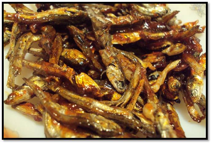 Fishy Snack - Stirfried dried Anchovy