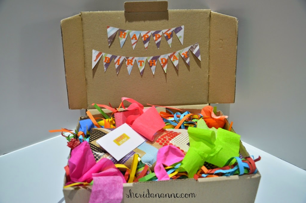 The Chick Lit Kitchen: Sassy Saturday: a DIY birthday box for the ...