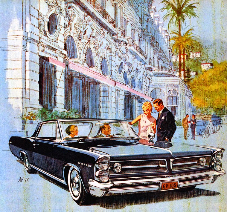 Art Contrarian: Art Fitzpatrick and Van Kaufman: Early Pontiac Grand ...