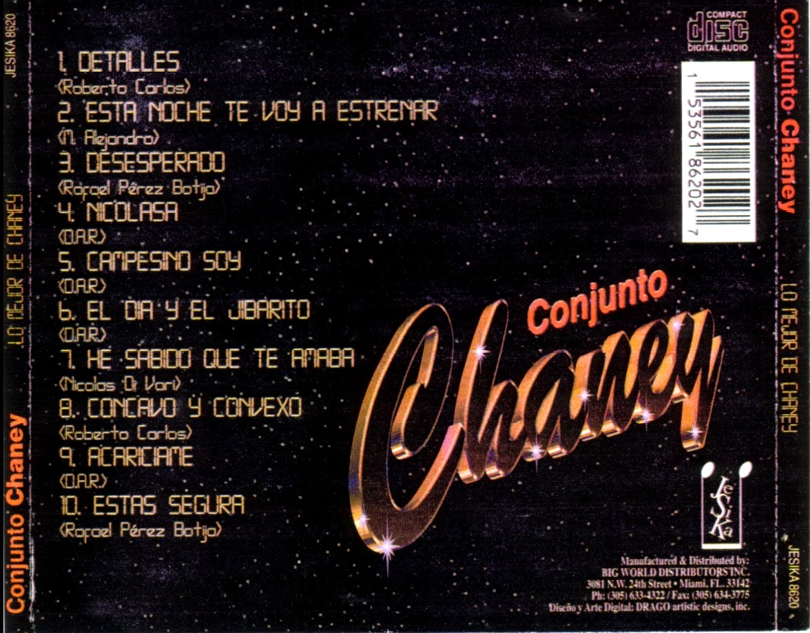 salsa mortal de coleccion: Conjunto Chaney - 1995 Lo Mejor De Chaney