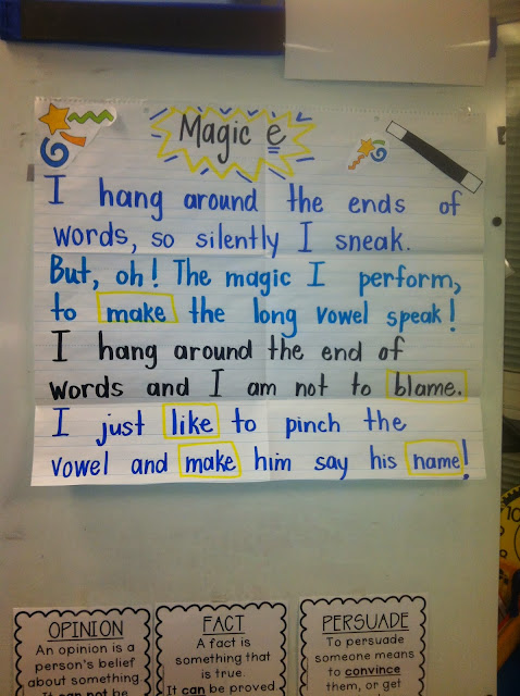 Mrs. Wheeler's First Grade Tidbits: Magic e!
