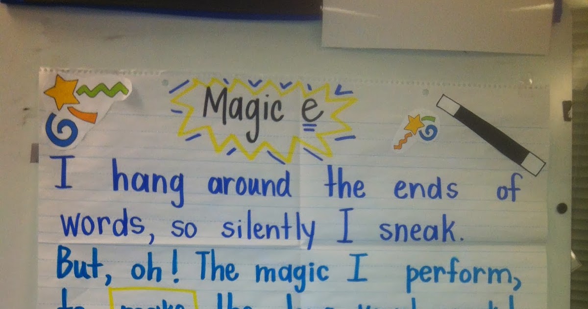 Mrs. Wheeler's First Grade Tidbits: Magic e!