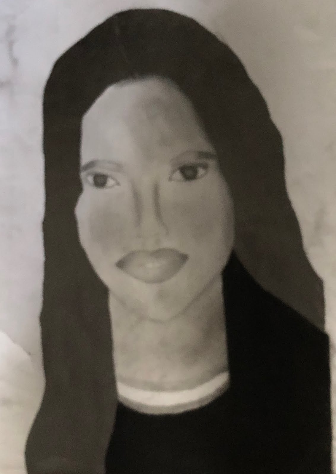 Grid Value Drawing of Face