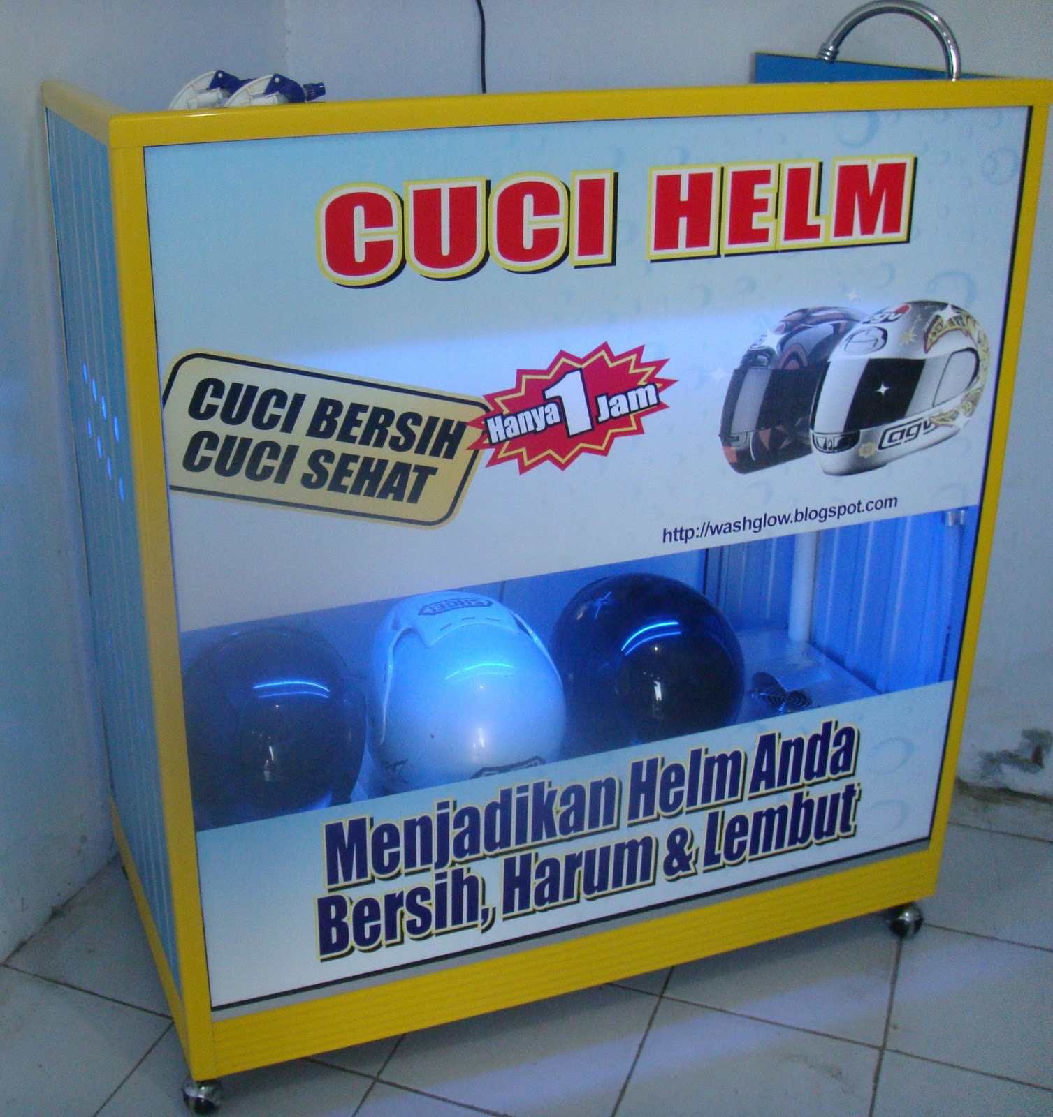 mesin cuci helm/usaha cuci helm /eRHa GROUP