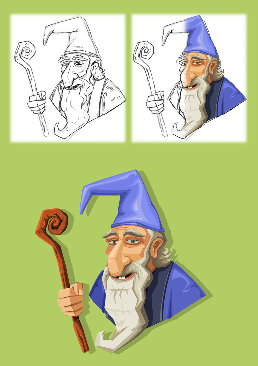 Pixelapsus: Vectorial Character / Personaje en vectorial