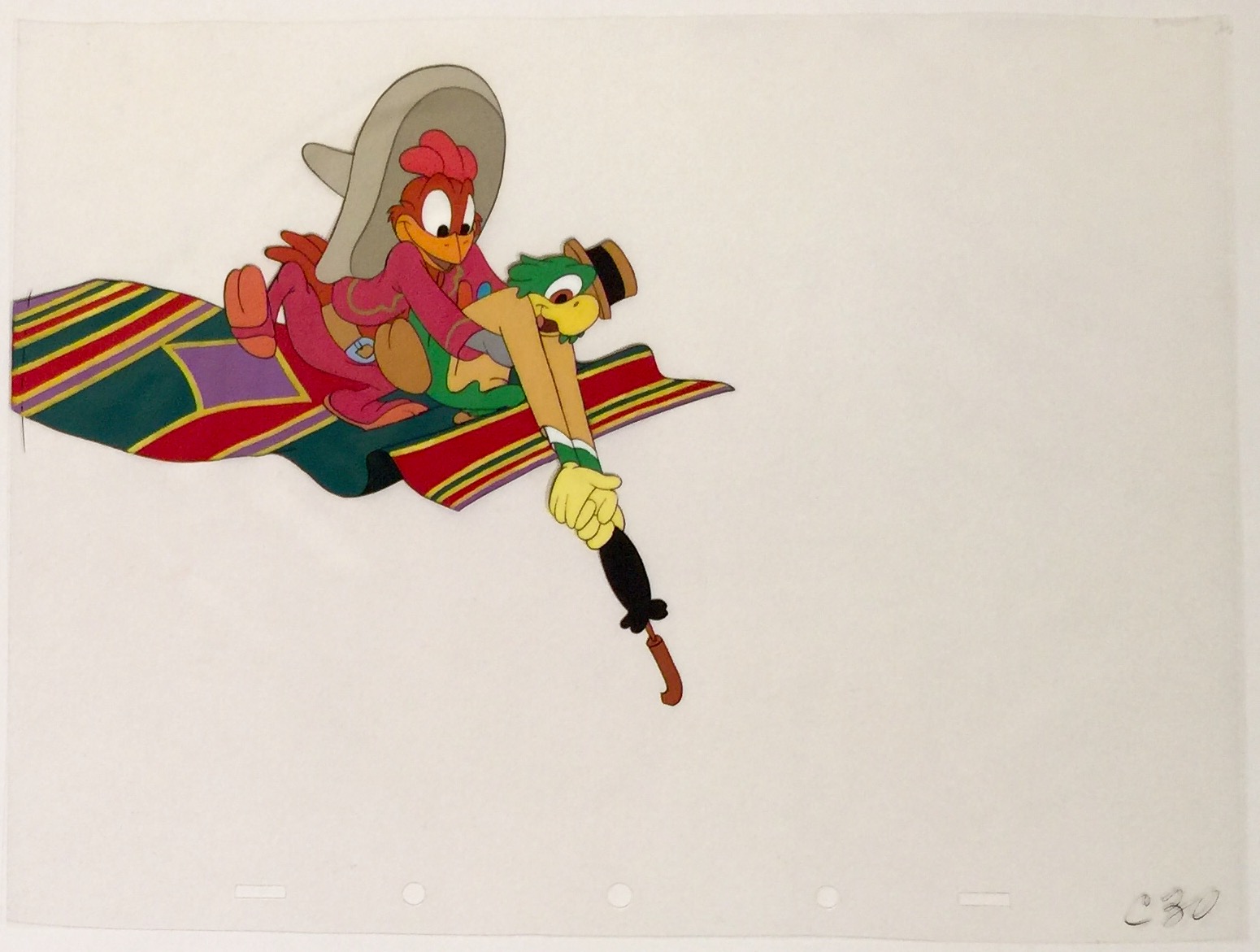 Animation Collection: Original Production Cel of José Carioca and ...