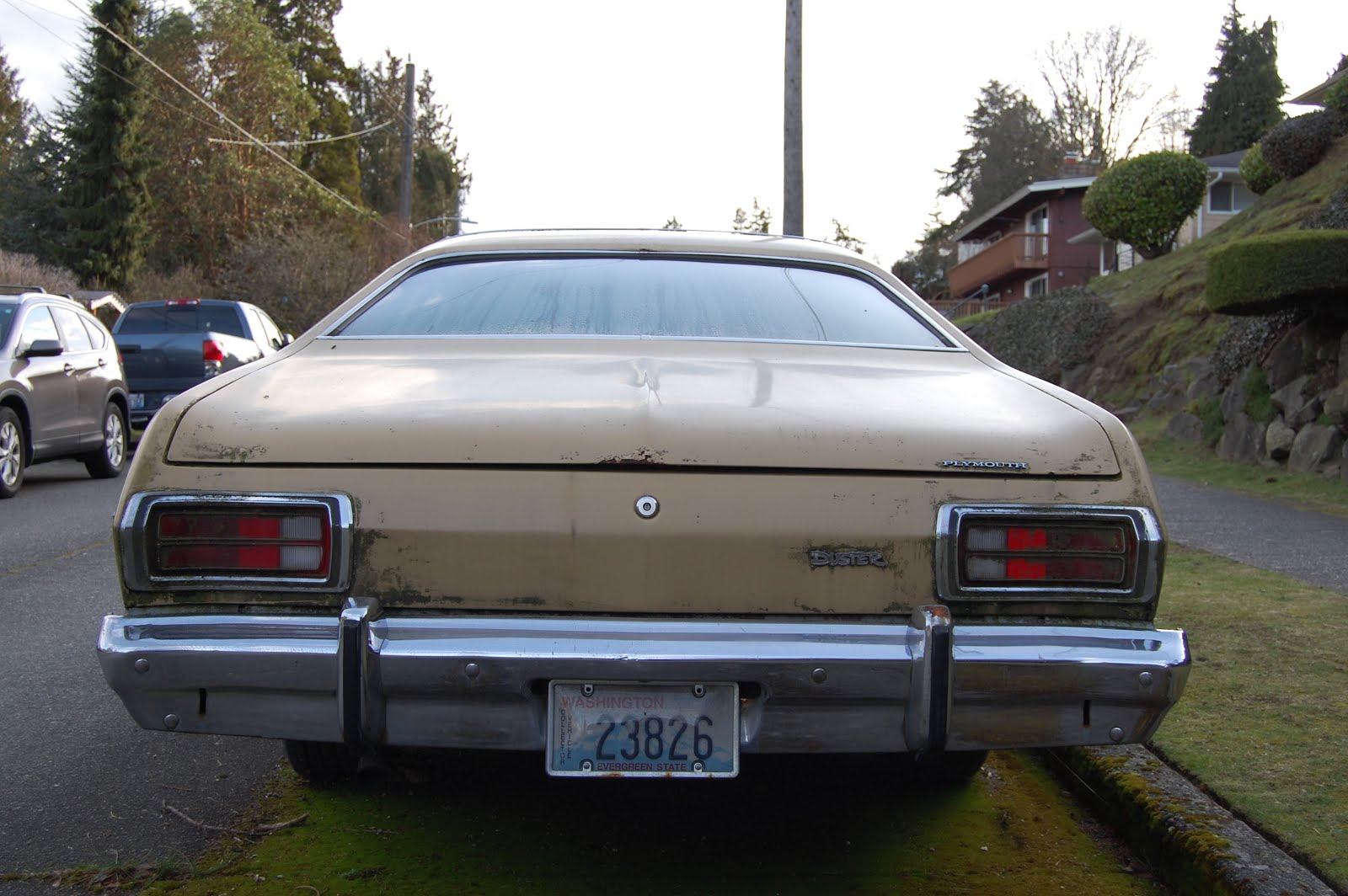 Seattle's Old Cars: 1973 Plymouth Gold Duster