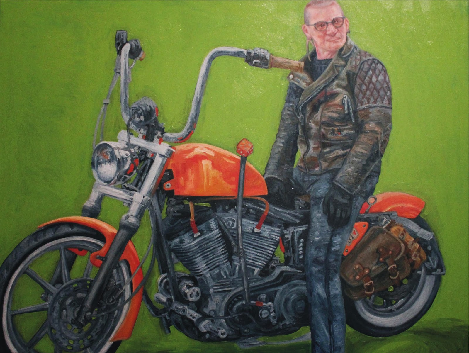 Flies in your Teeth: He’s a talented motorcycle artist – and now I go ...
