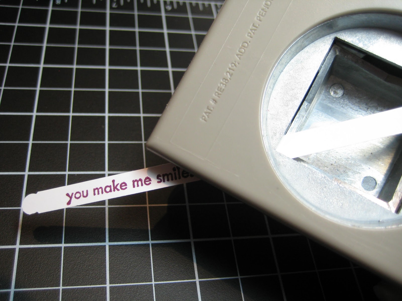 Goin' Over The Edge: Photo tutorial: How to make a longer tag with the ...