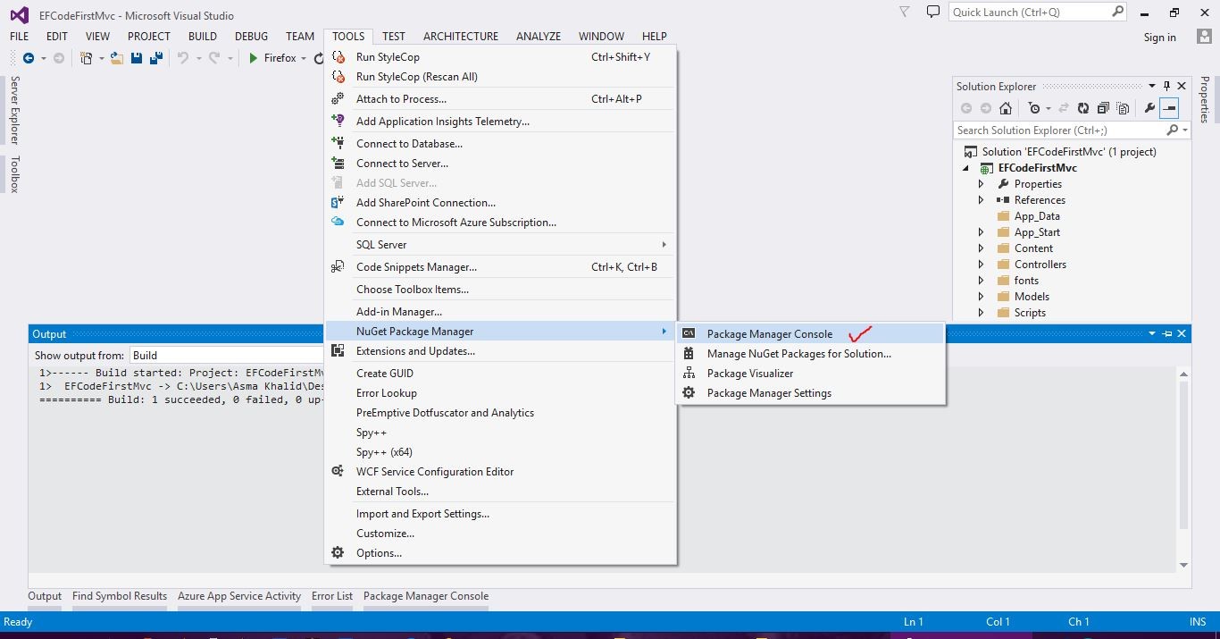 ASP.NET MVC5: Entity Framework Simple Code First Database Approach ... ASP.NET MVC5: Entity Framework Simple Code First Database Approach ...