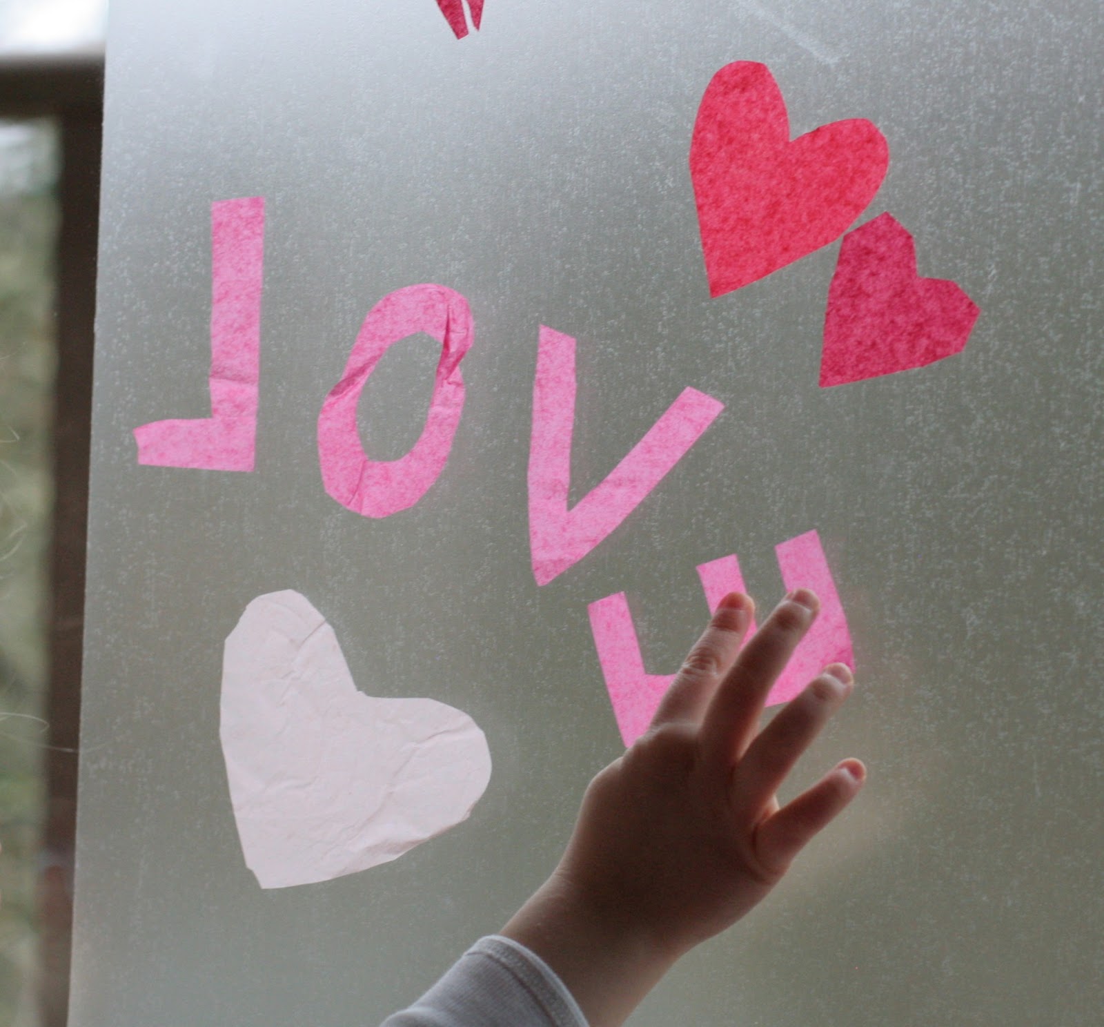 Contact Paper Window Art