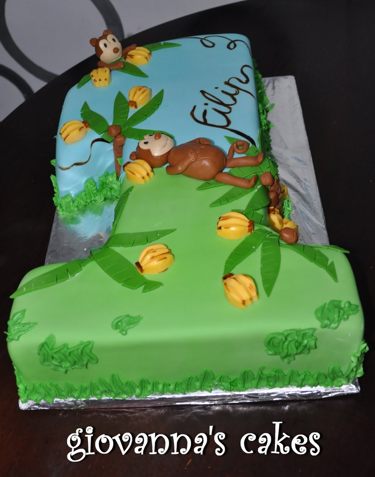 giovanna's cakes: no 1 monkey cake
