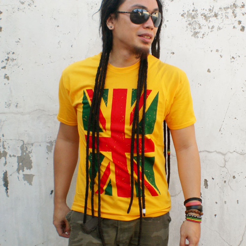 BuhayBohemio: Rasta-Britannica T-Shirt for Men - Php 240