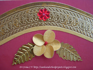 Cards and Crafts : Easy Circle Flower Tutorial and Punched Flower Tutorial