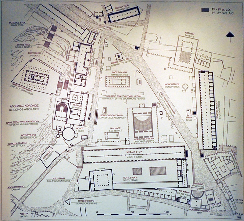 Greek Agora Plan