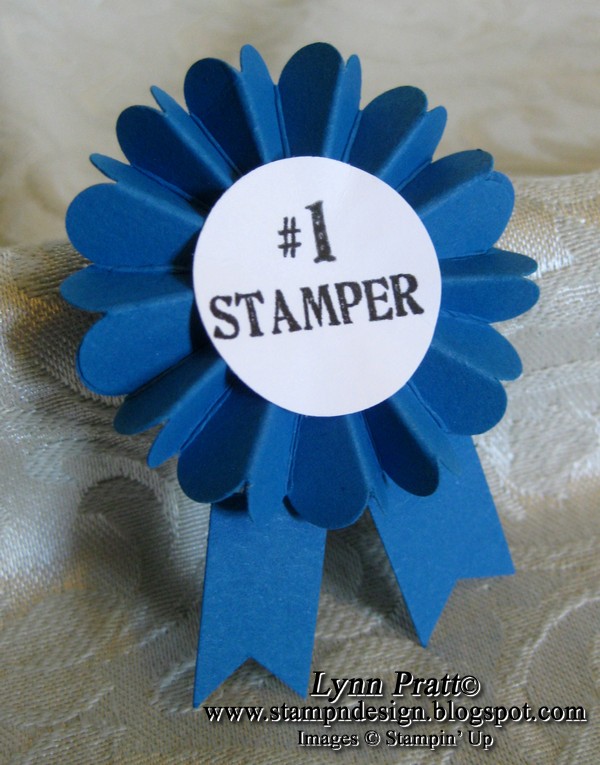 Stamp-n-Design: Scallop Circle Award Pin- FREE Tutorial