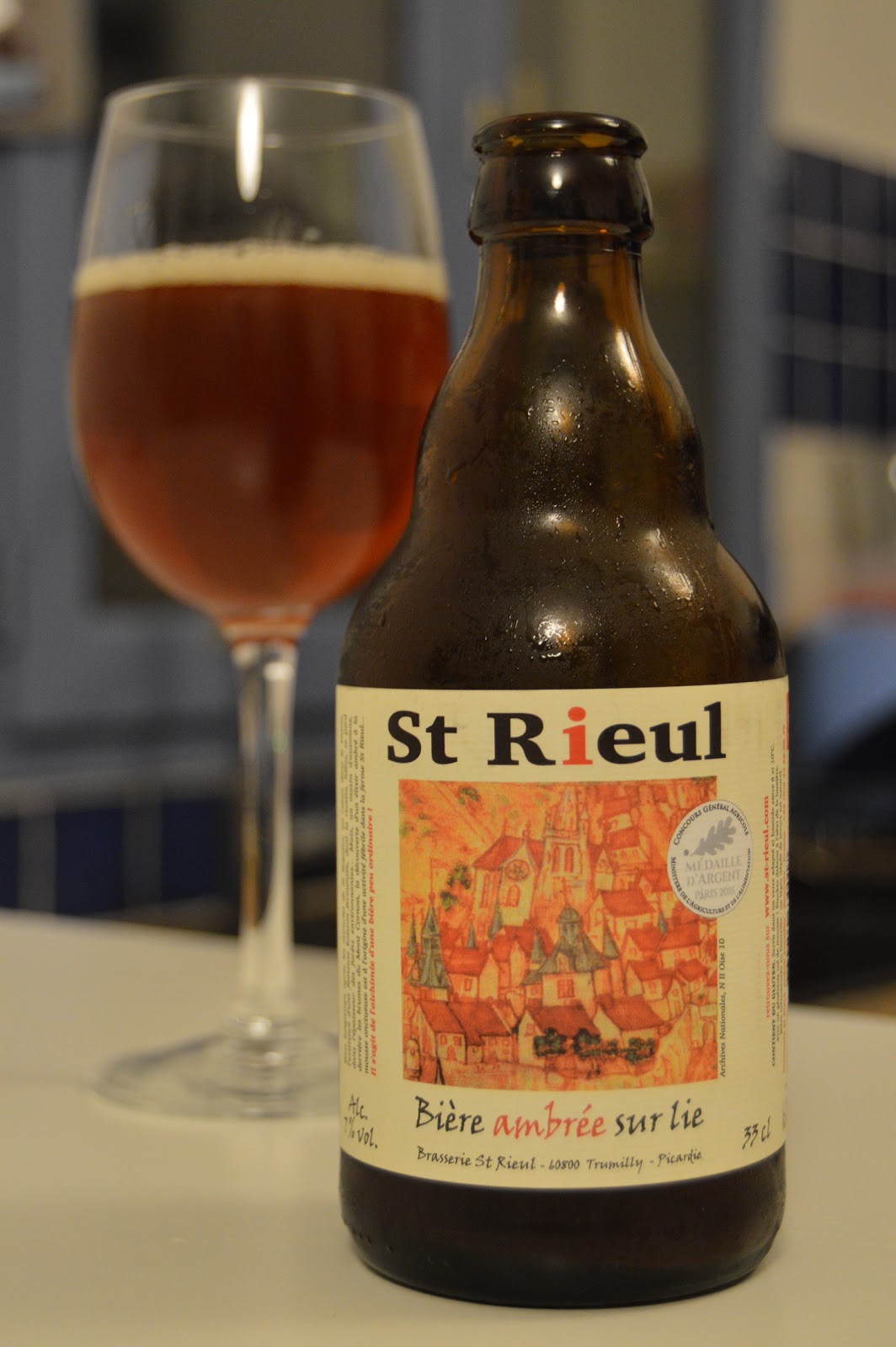 Hipos Urinatum, blog de cervezas: St Rieul Bière Ambrée Sur Lie