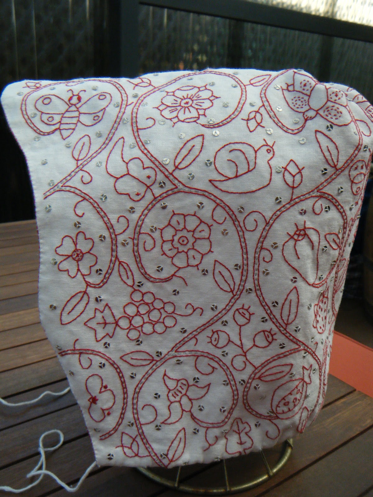 Broider Me 'Bethan: Elizabethan Coif Pattern