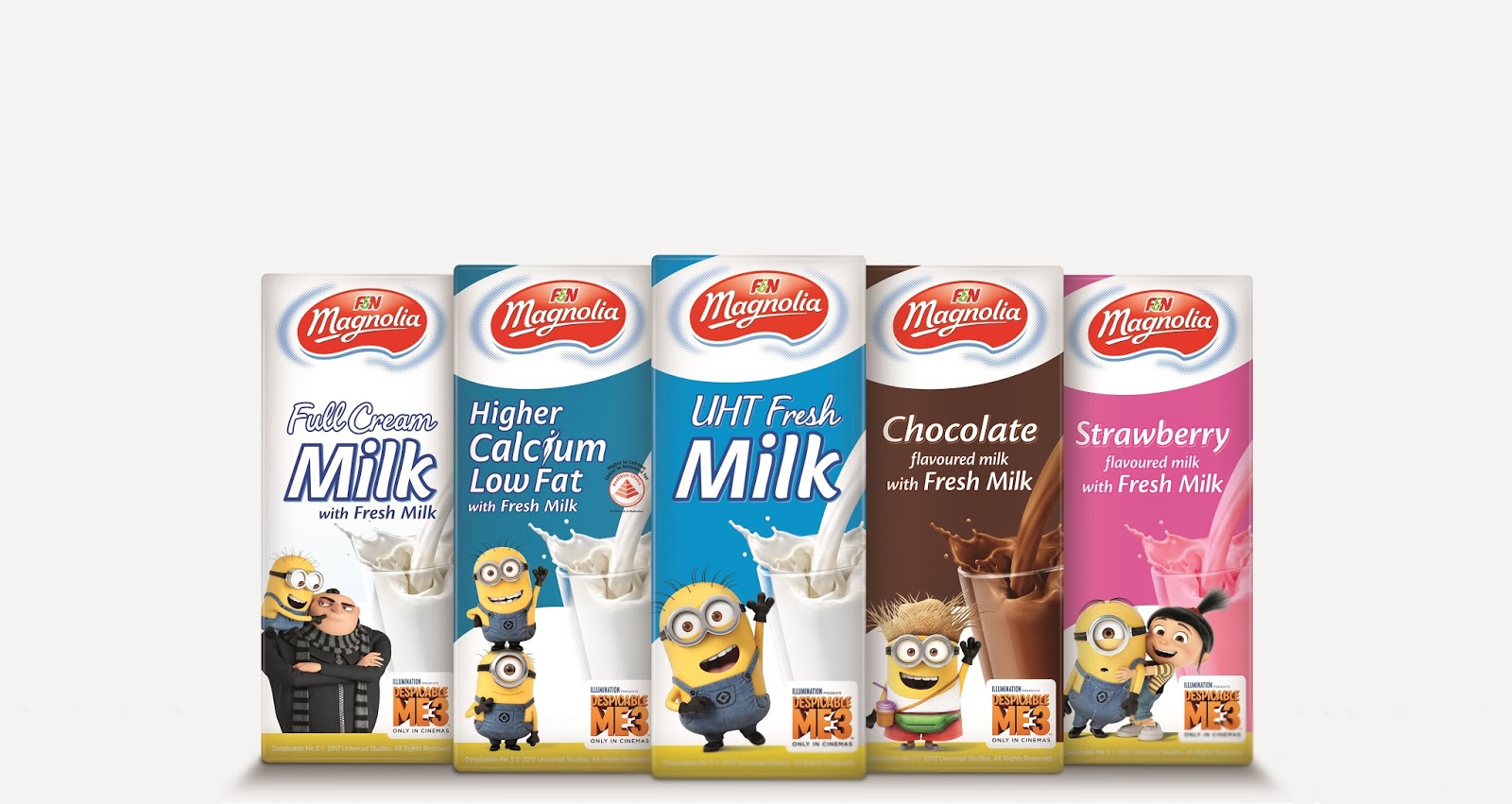 Free Despicable Me 3 Collectibles with Purchase of Magnolia Milk Products