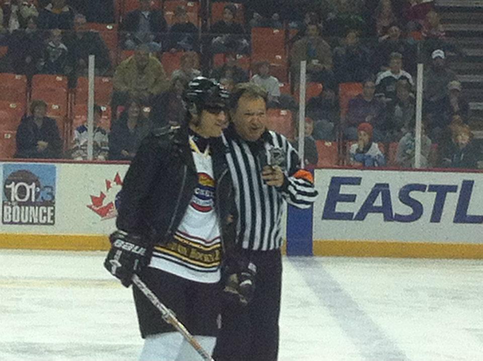 SAFETY ALWAYS OFF - "CYRUS TPB": NHL LEGENDS OF HOCKEY CHARITY GAME 2012