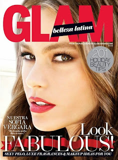 Sofia Vergara Featured on Glam Belleza Latina Magazine Cover Winter ...