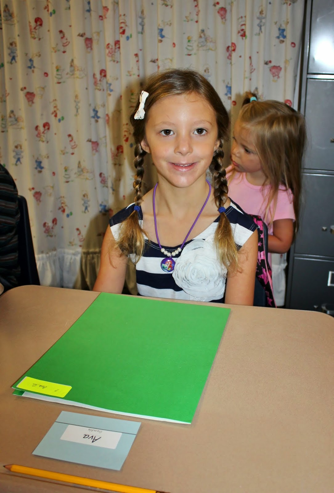 Ava's first day of 1st grade.